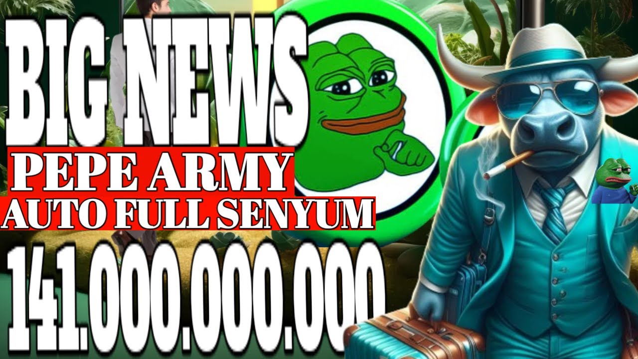 BIG DEAL PEPE ARMY..!!! FIX FULL SENYUM SEMUA KALO GINI😁‼️ - YouTube