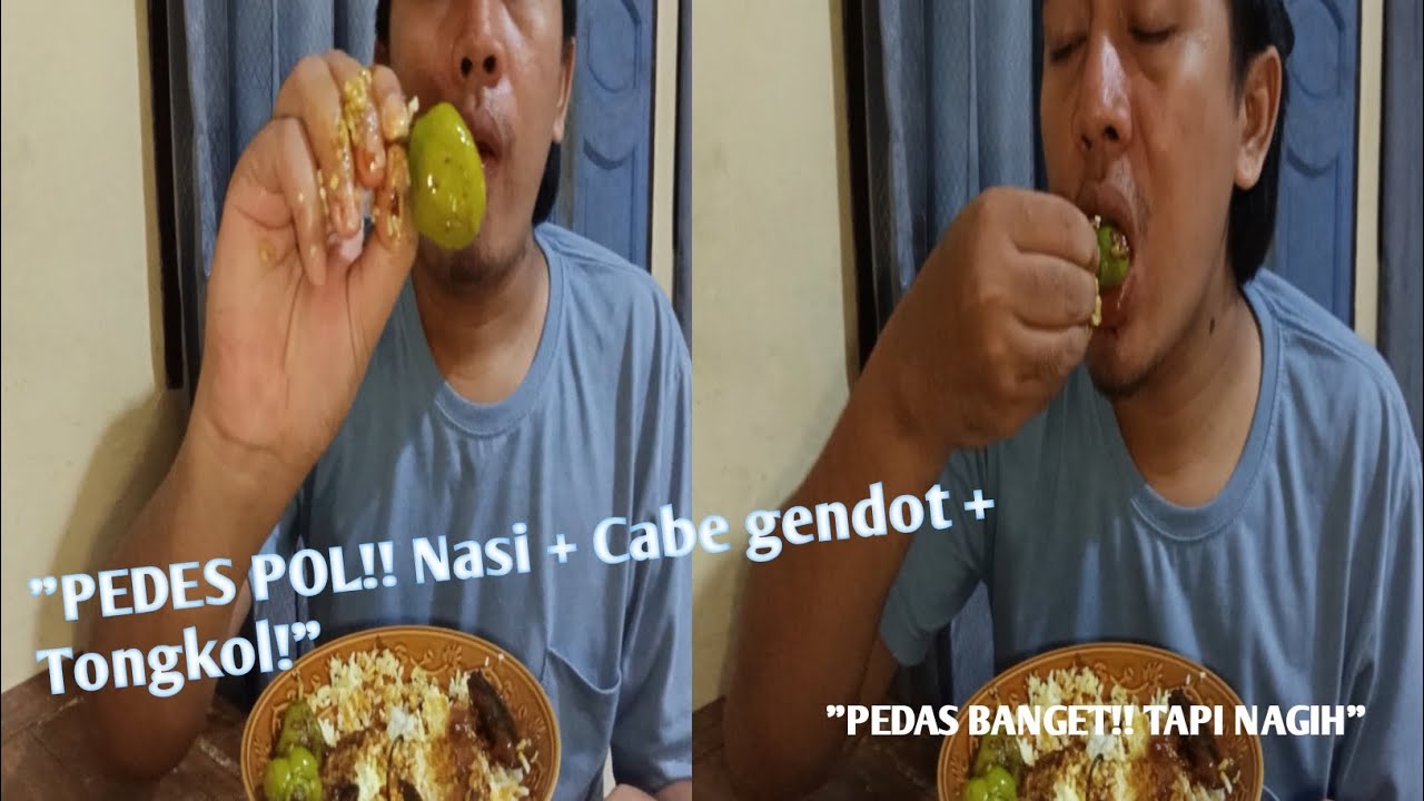 Lagi Laper! Nasi Anget + Cabe Gendot & Ikan Tongkol | PEDESNYA MANTAP ...