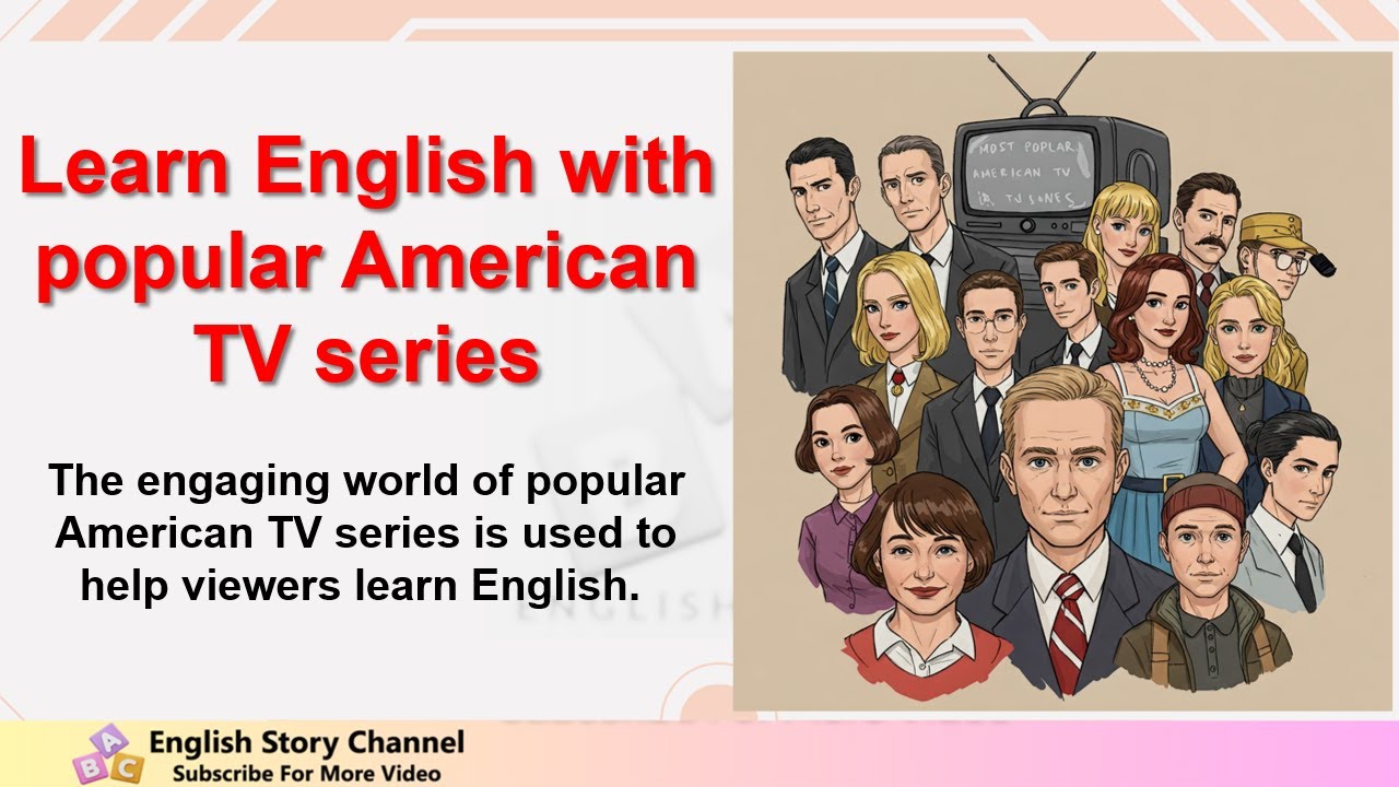 Improve your English Learn English with popular American TV series ...
