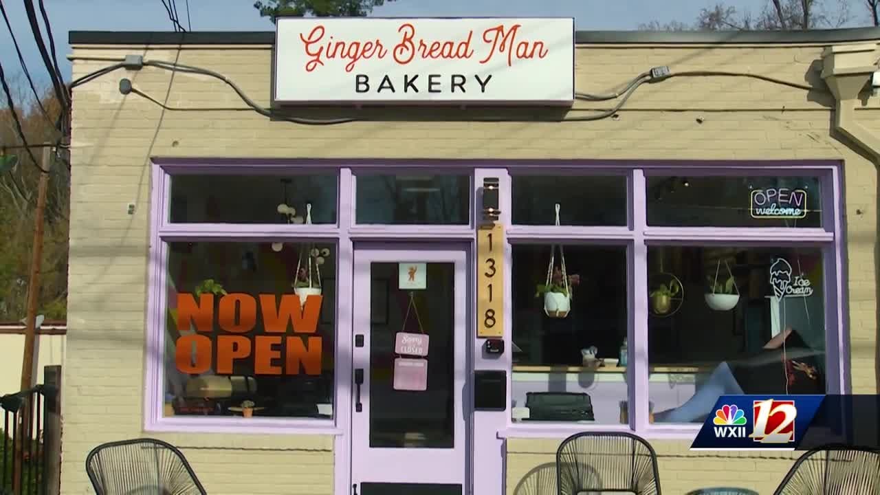 New 'Ginger Bread Man Bakery' in Winston-Salem reimagines classic sweet treats - YouTube