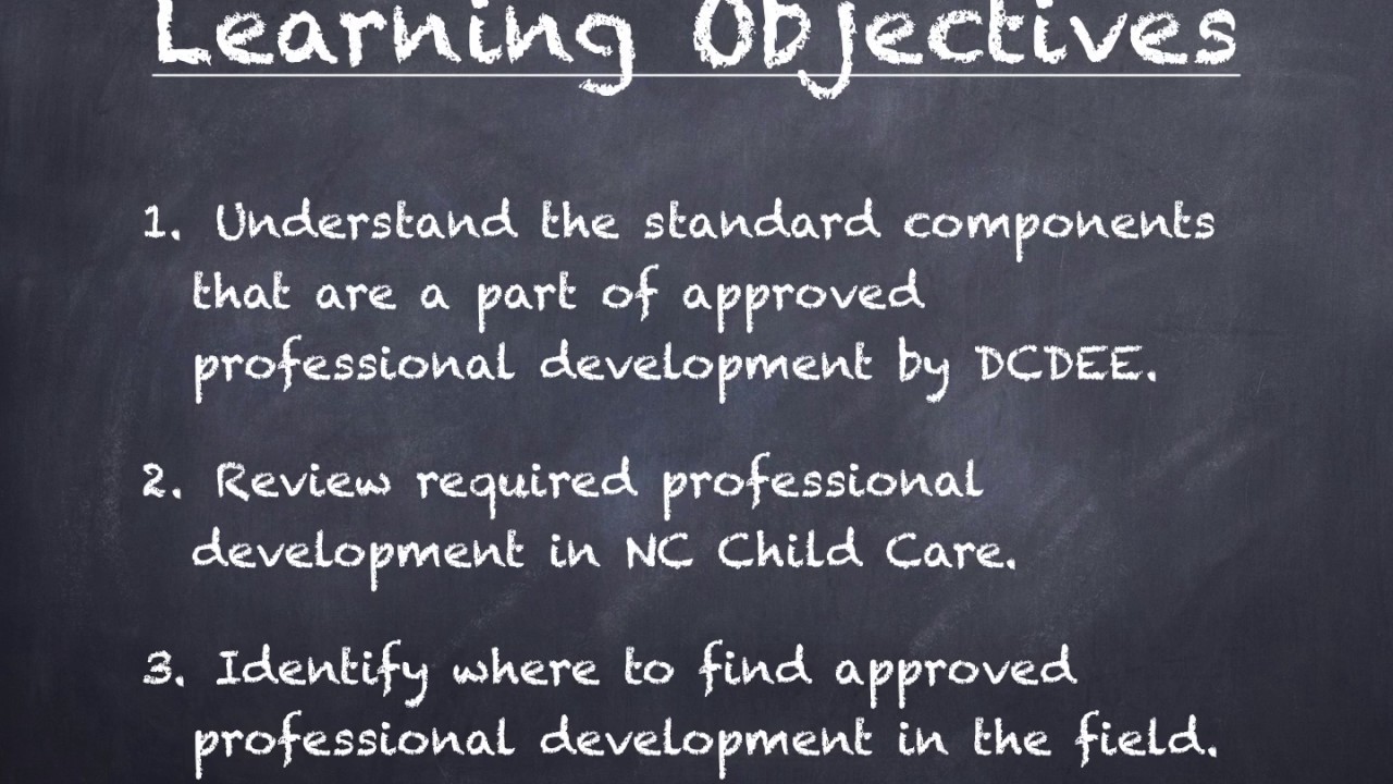 Professional Development Requirements For NC Early Childhood Educators professional-development-requirements-for-nc-early-childhood-educators