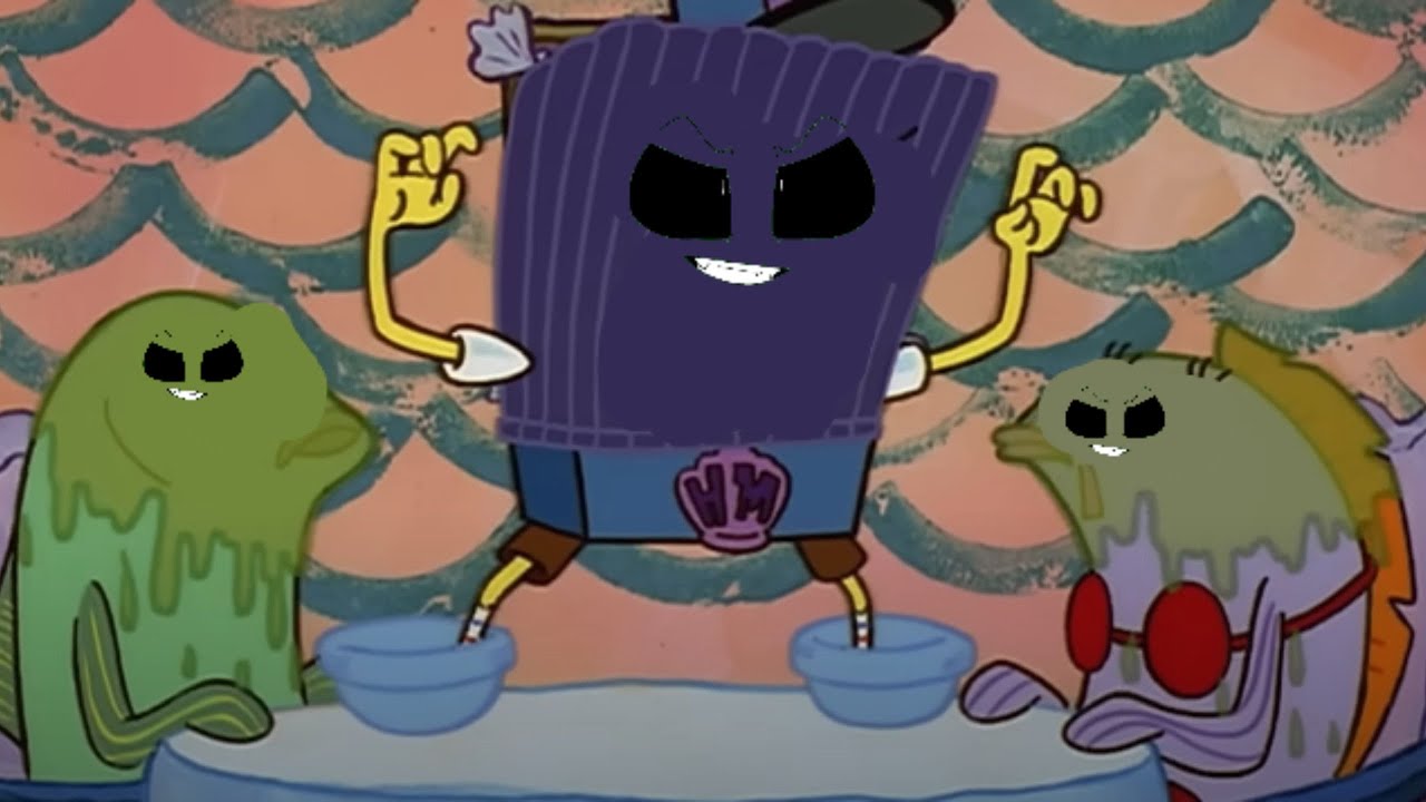 THE STORY OF EVIL SPONGEBOB | SPONGEBOB THE BAD THIEF GOT INTO PEOPLE'S ...