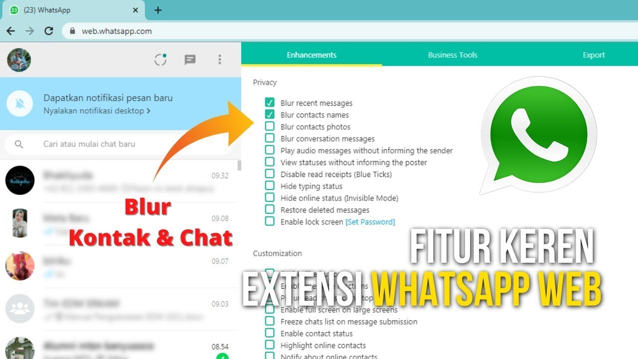 Ini dia Fitur Terbaru Whatsapp Web Yang Jarang Orang Tahu - YouTube