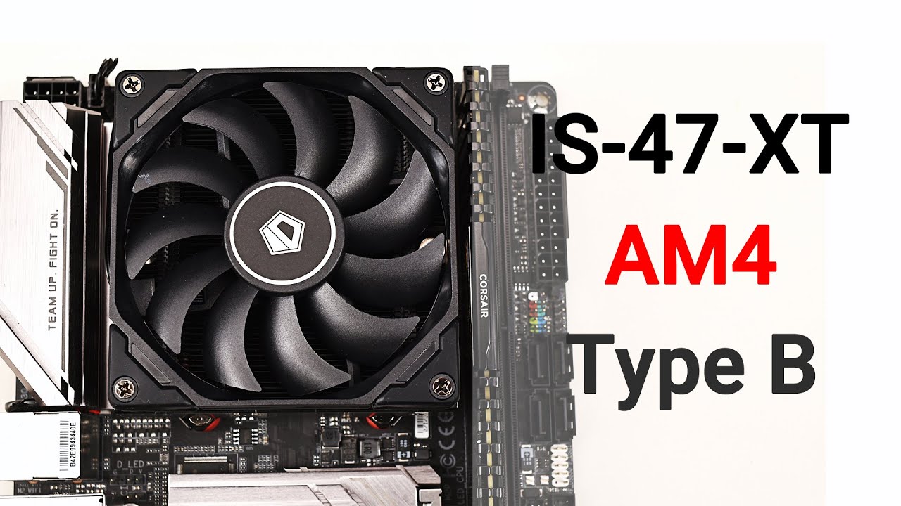 [How to] Install IS-47-XT onto AM4 (Type B) - YouTube