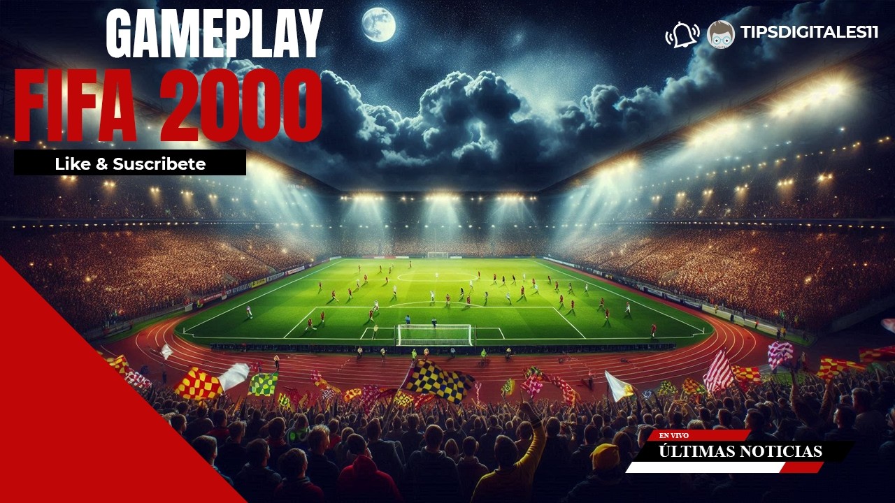 FIFA 2000 gameplay (PC Game, 1999) | Milan vs Arsenal - YouTube