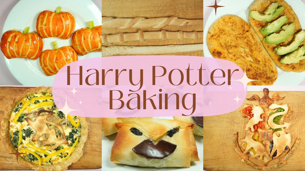 A Week of HARRY POTTER COSY RECIPES, VEGAN QUICHE, Pumpkin Pasties ...