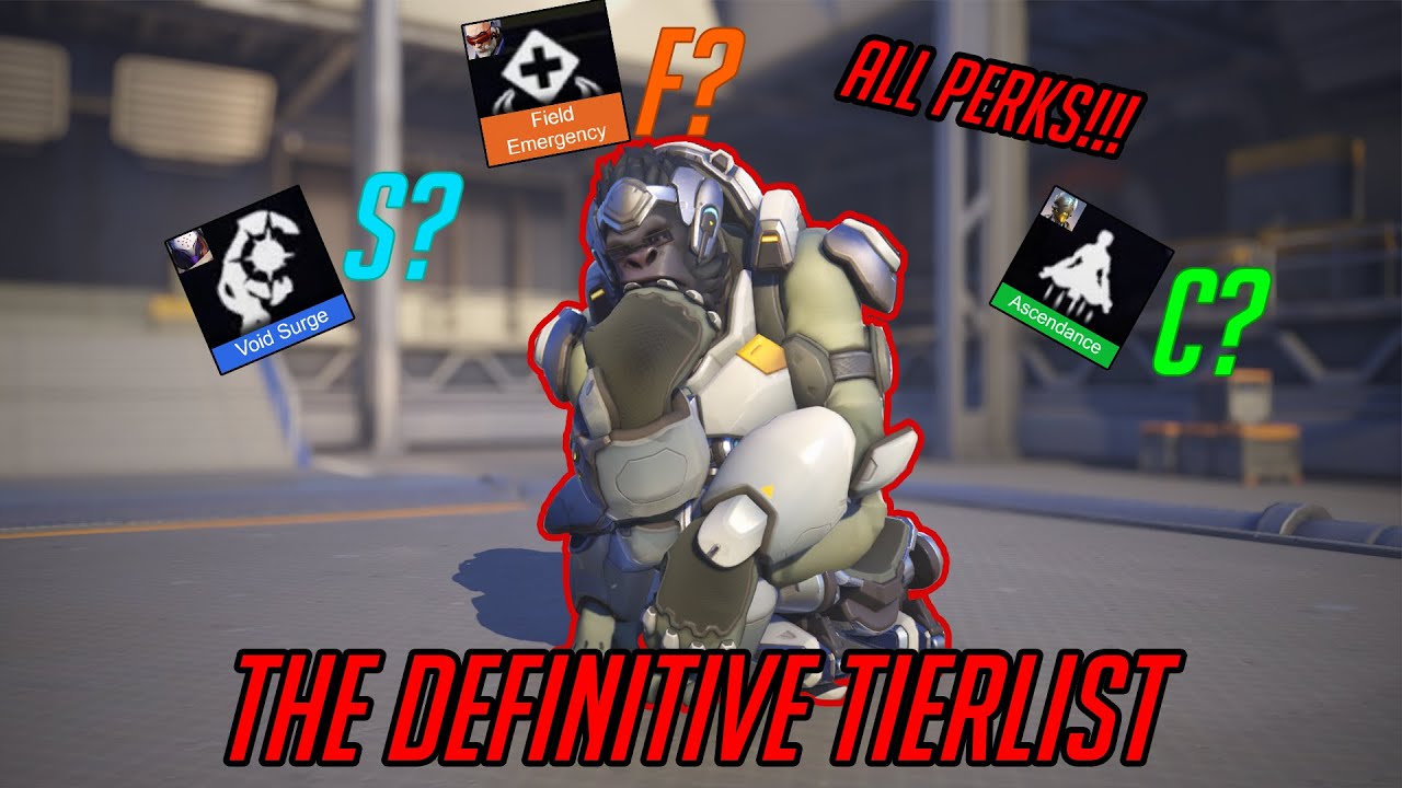 The DEFINITIVE Perk TIERLIST! | OW Season 15 Tierlist - YouTube