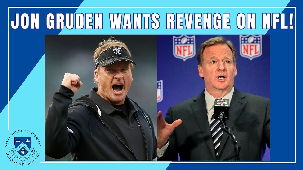 Jon Gruden Wants Revenge on NFL! Did NFL Leak His Emails to Get Him ...