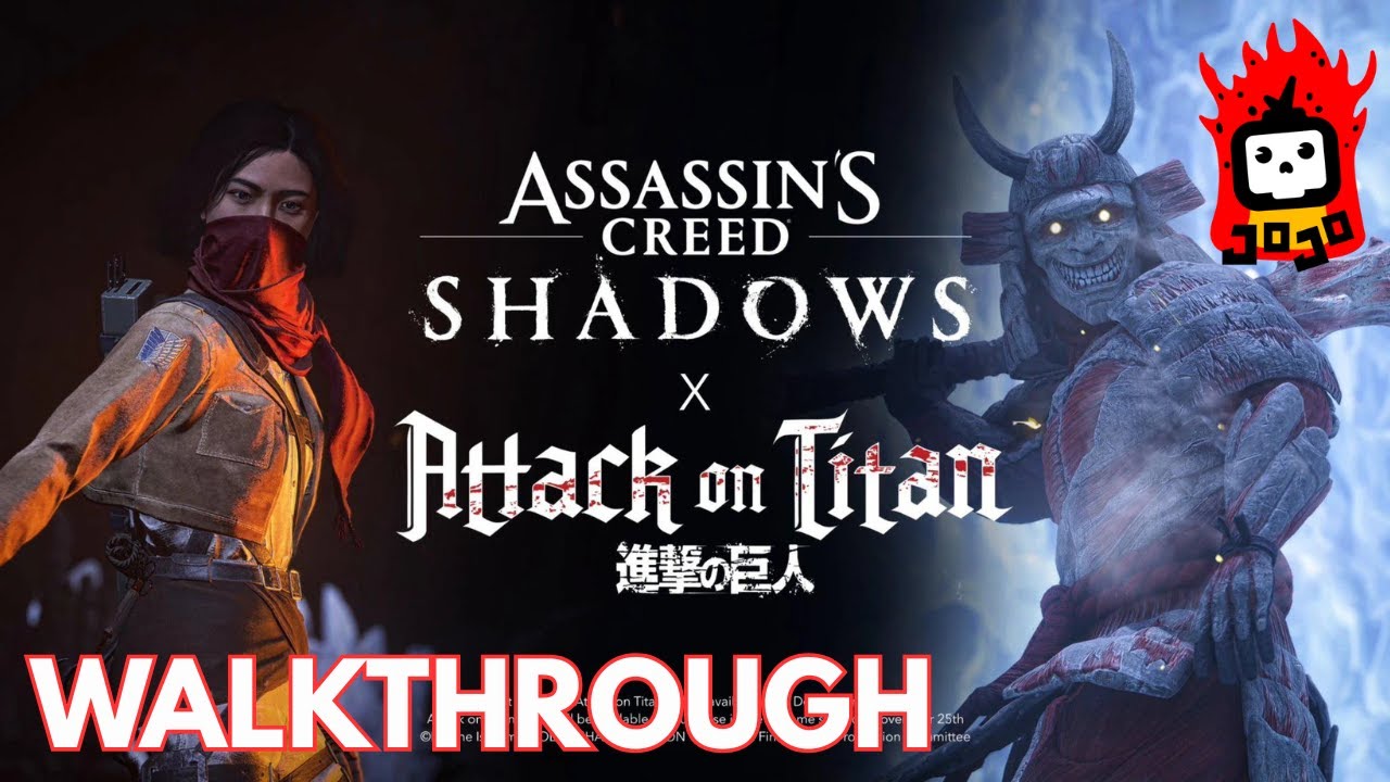 Assassin's Creed Shadows x Attack On Titan Collab Quest Walkthrough ...