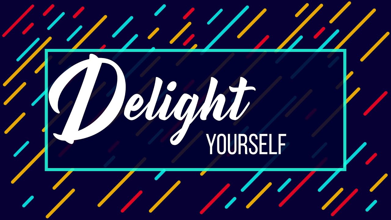 Danielle Shaffer - Delight Yourself - YouTube