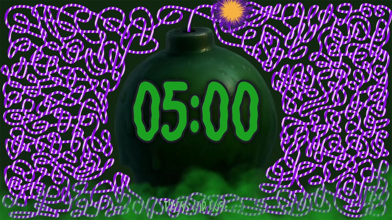 5 Minute Halloween Slime Bomb Timer – Spooky Countdown 💣👻 - YouTube