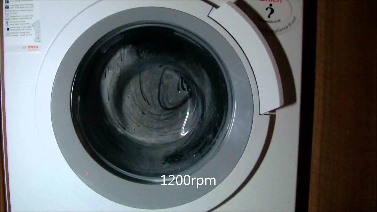 Bosch Logixx WAS32461 - easy-care 60 speed perfect final spin 1200rpm ...