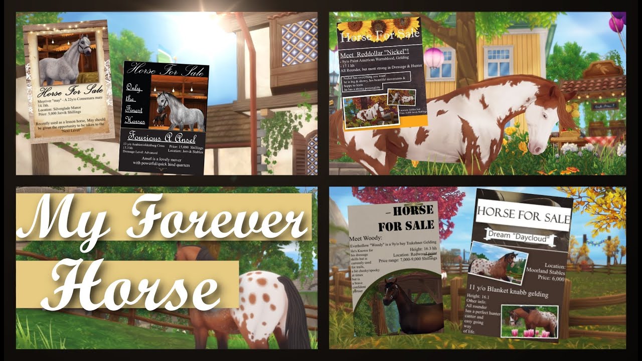 Finding my Forever Horse - Star Stable Realistic Roleplay 🖤 - YouTube