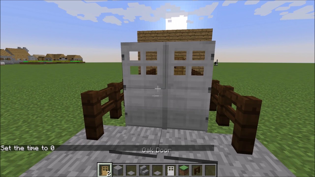 How To Make An Above Ground Falling Floor Trap in Minecraft! - YouTube