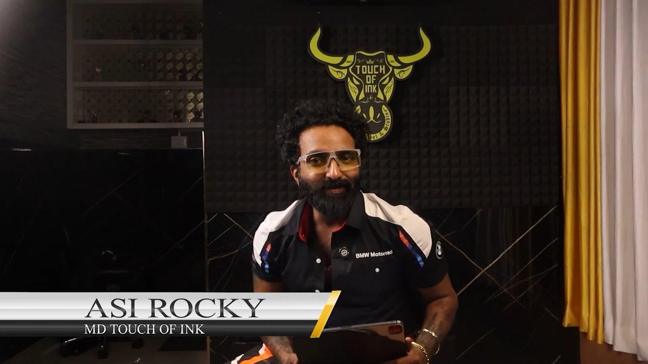 The complete tattoo package |Tamil | Touch Of Ink Tattoo School & Studio |Asi rocky - YouTube