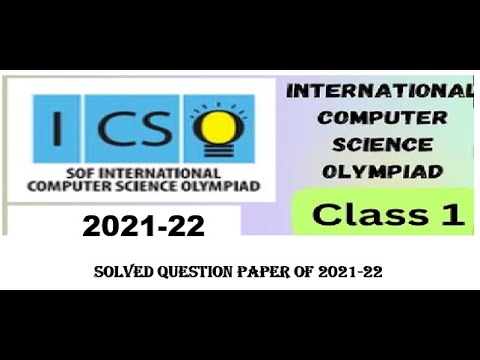 #SOF#ICSO#NCO#class#1#computer#olympiad#previous#year#question#paper ...