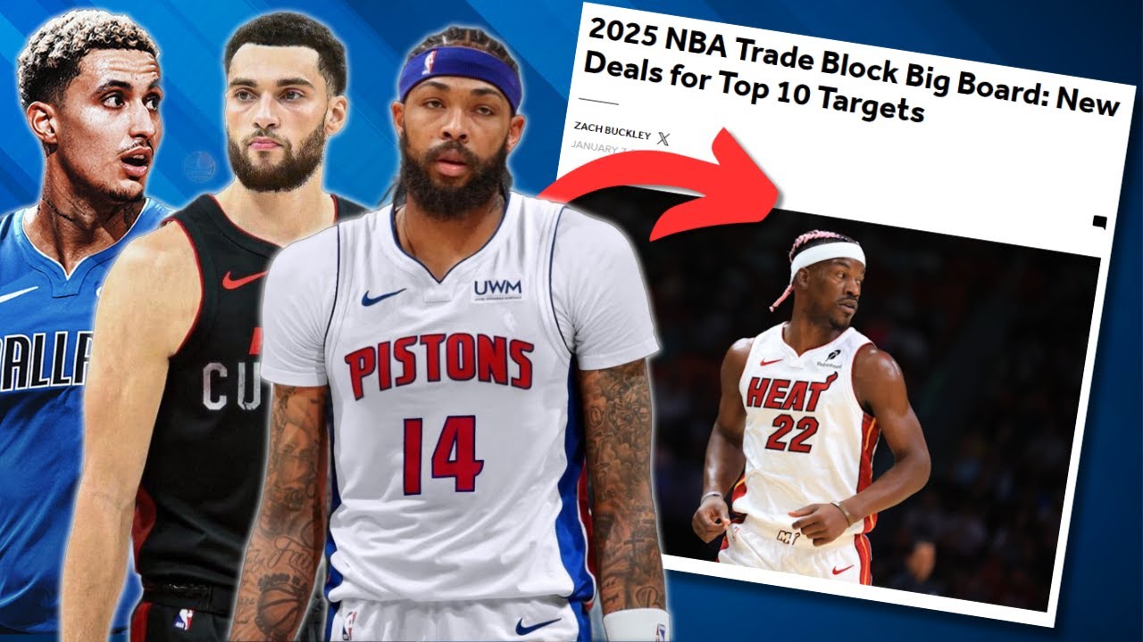 NBA TRADE Block Big Board, Deals For The Top 10 Targets! - YouTube