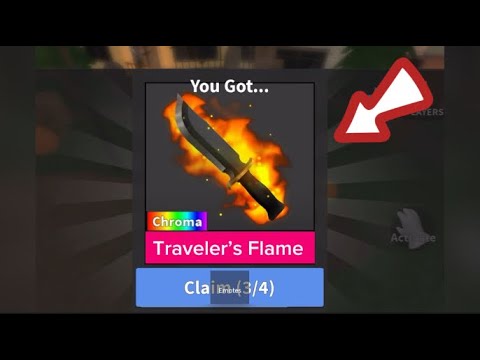 Claiming Traveler’s flame effect MM2 - YouTube