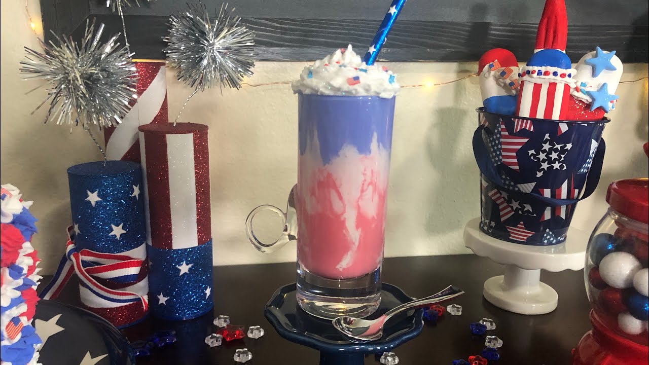 Firecracker Milkshake/ fake bake🧋 - YouTube