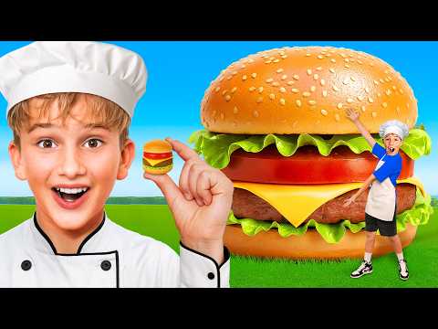 DEV ve KÜÇÜK Yemek Pişirme Yarışması!