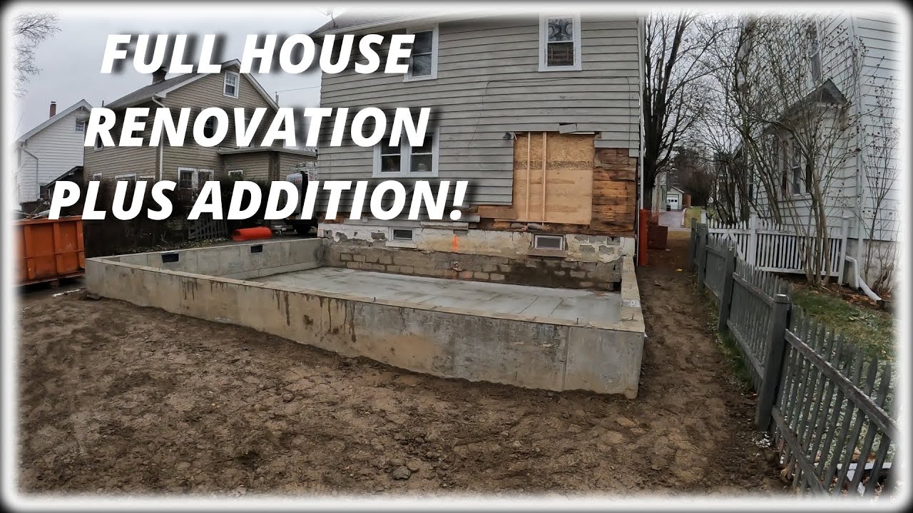 Full House Renovation Plus Addition! - YouTube