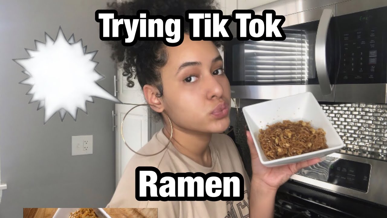Trying the Viral Tik Tok Ramen Recipe *Best noodles I’ve Ever Had ...