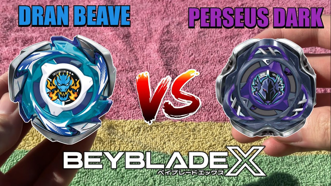 Beyblade X BATTLE Dran Brave VS Perseus Dark - YouTube