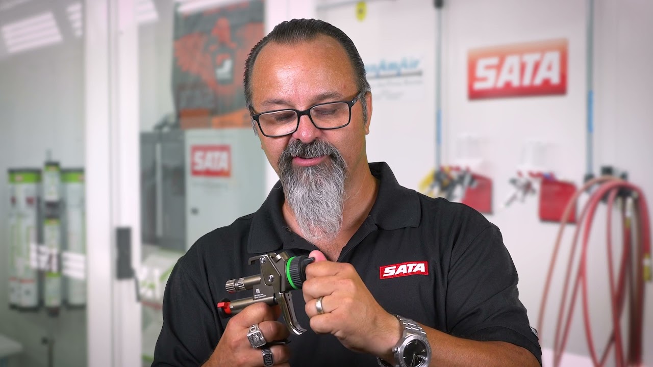Setting the Fan Pattern on Your Paint Gun - YouTube
