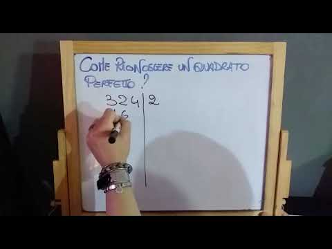 2_A_012 (continua) Riconoscere un quadrato perfetto - YouTube