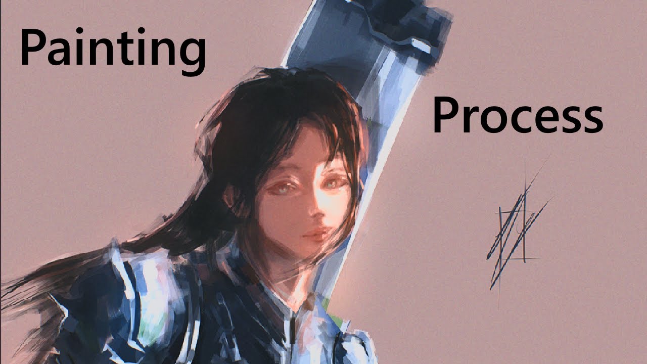knight - Painting Process - YouTube