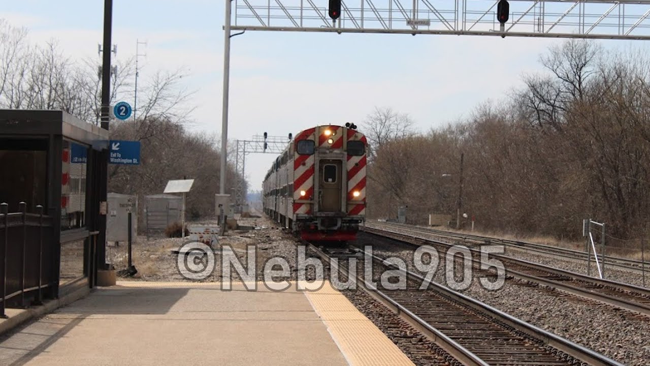 Metra 211 Trailing On 1264 In Naperville, IL!! 4-10-2023 - YouTube