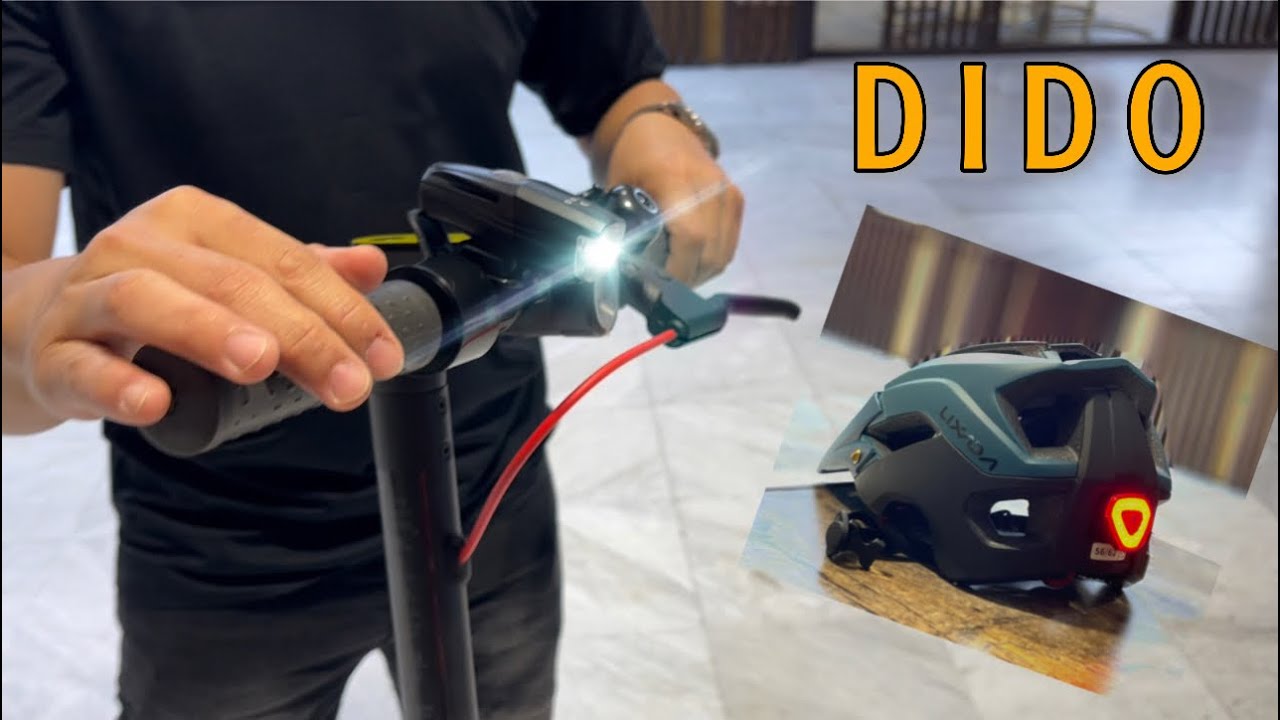 DIDO Bicycle Light Front and Back Set High Performance Super Bright LED ...
