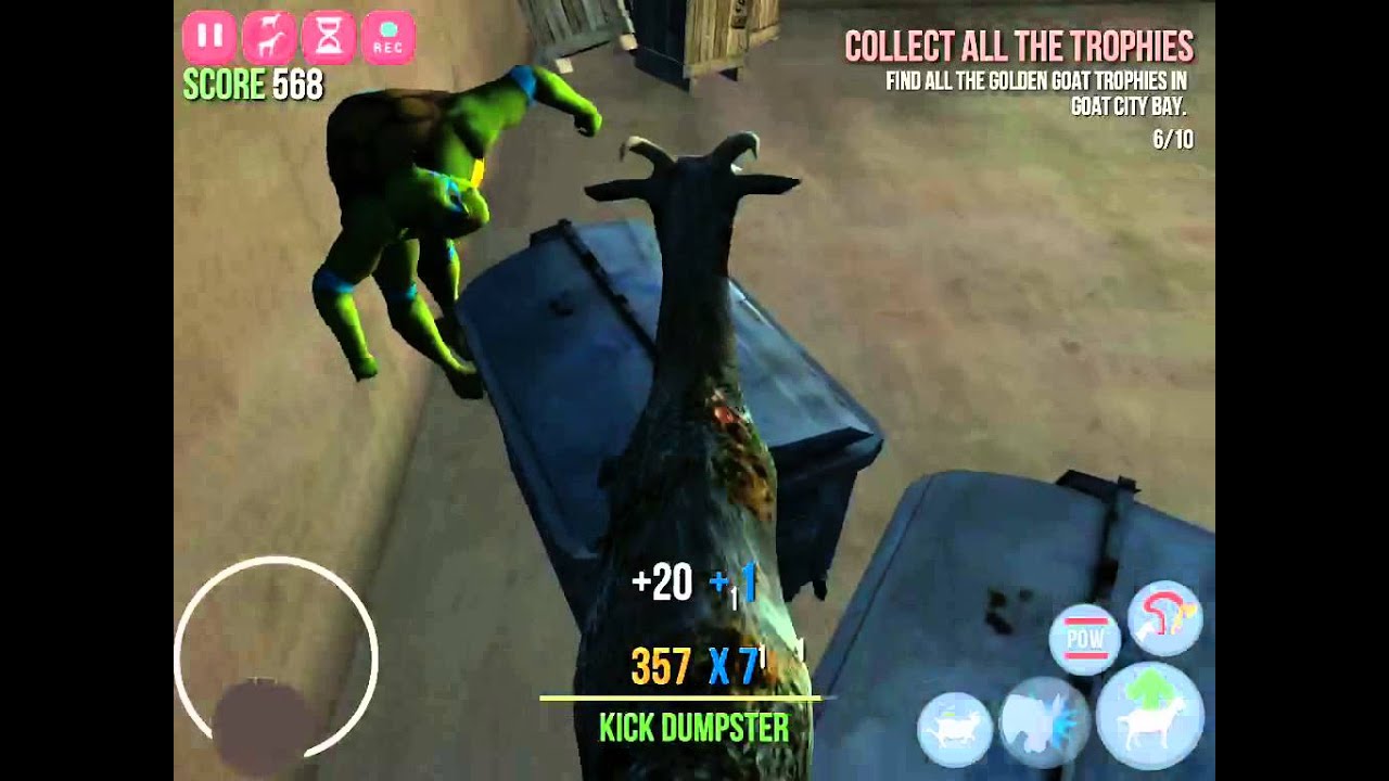 Goat Simulator Ep:1 TEENAGE MUTIN NINJA TURTLES - YouTube