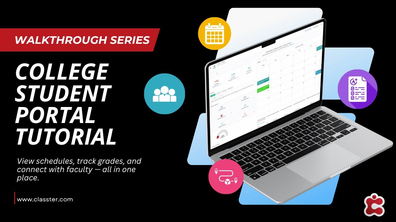 College Student Portal Tutorial - Classter Walkthrough Series - YouTube