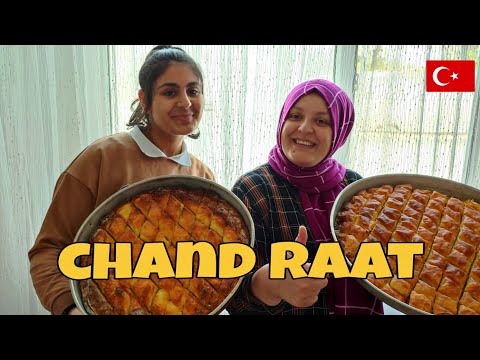 Big Eid Shopping 🛍️| What Turkish People Do on CHAND RAAT 🌙| Eid Special Sweet Recipe 🍬