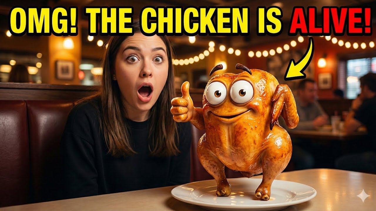 Roasted Chicken Came Alive During My Food Review! 🍗😂 | You Won’t ...