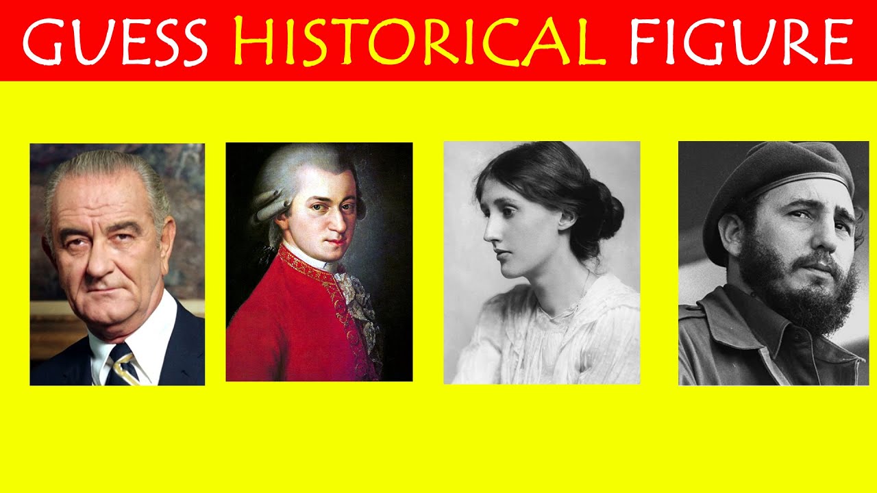 Guess The Top HISTORICAL FIGURE World Riddles Test GK Quiz Picture ...