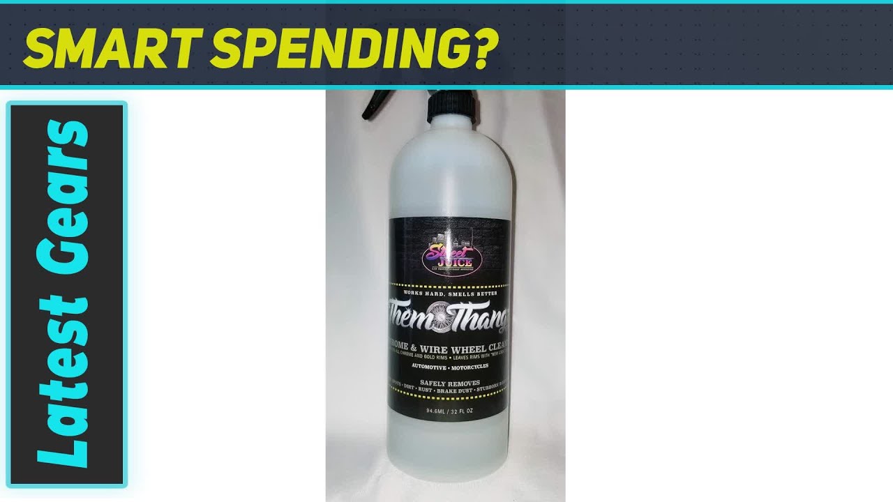 Them Thangz TT32 - The Ultimate Chrome & Wire Wheel Cleaner! - YouTube