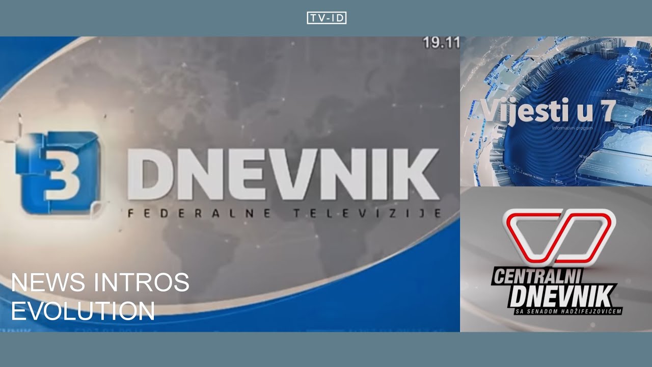 Špica za Dnevnik & Vesti - Federalna TV, Hayat & Face TV | BiH 🇧🇦 - YouTube