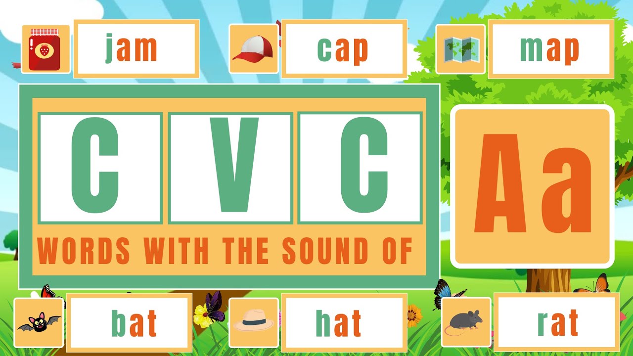 CVC Words Aa Sounds Set 2 I Kindergarten I Beginning Reading I Remedial ...