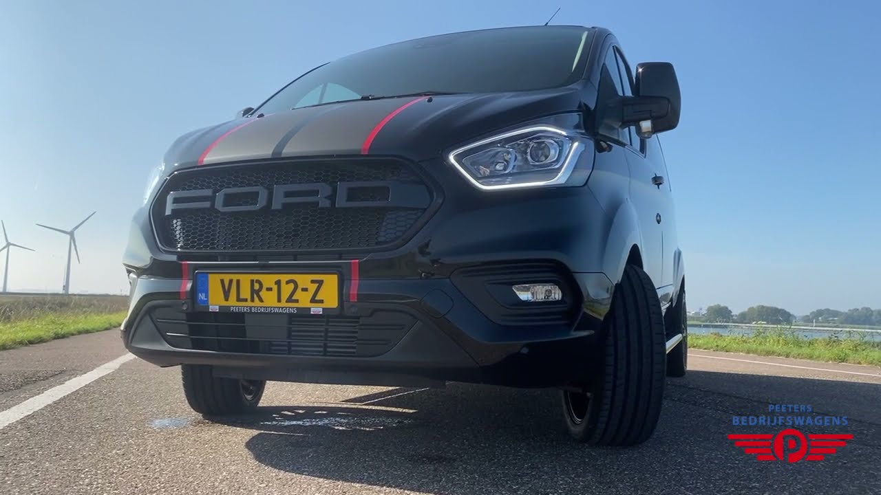FORD TRANSIT CUSTOM BLACK EDITION! - YouTube