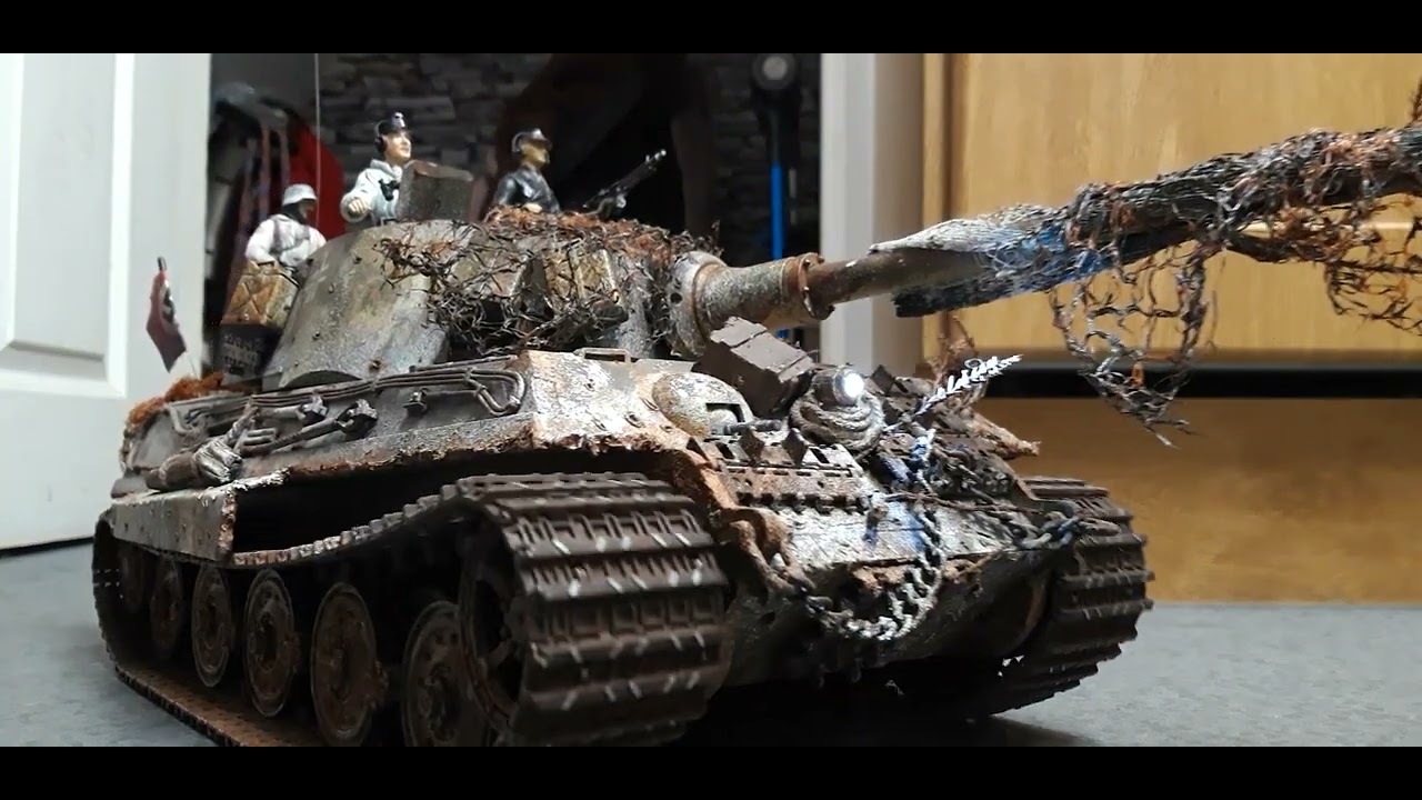 smoke and flash unit,Heng long king Tiger - YouTube