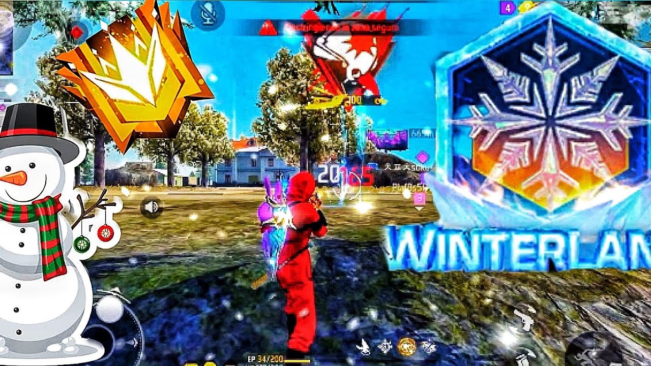 NIEVE en FREE FIRE ☃️ | JUGANDO 🎮 CON SUSCRIPTORES EN EL NUEVO MAPA CON ...