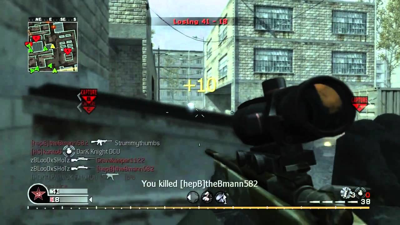 CoD4 FTW (each sniper clip is a triple fail BTW) - YouTube