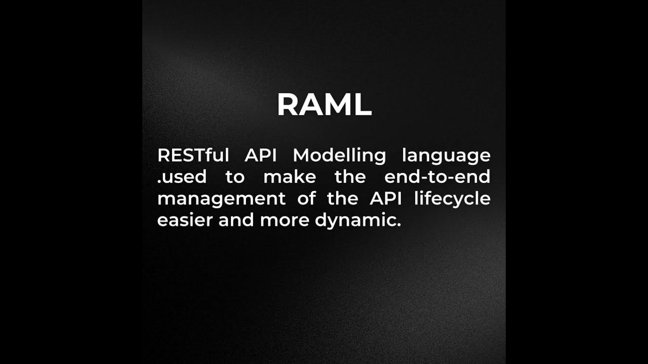 RAML - YouTube
