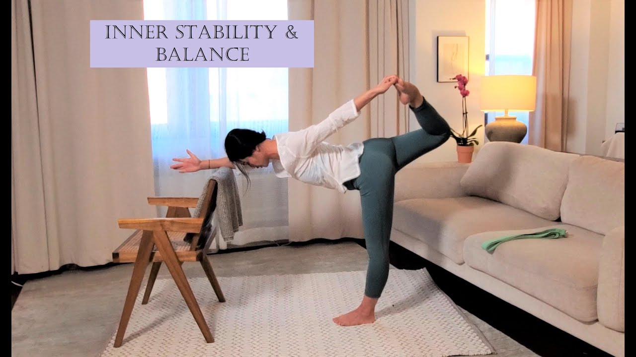 Yoga for Inner Stability and Balance ( 55 mins) - YouTube