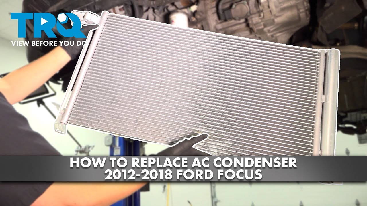 How to Replace AC Condenser & Receiver Drier Assembly 2012-2018 Ford ...