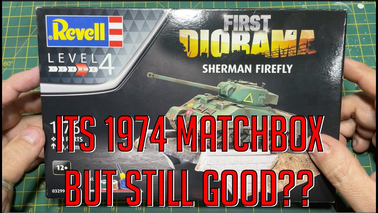 It's a MATCHBOX 1974 Kit Reboxed.. Revell FIRST DIORAMA Firefly Review ...