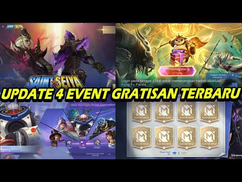 UPDATE 4 EVENT GRATISAN TERBARU MOBILE LEGENDS BULAN AGUSTUS SEPTEMBER ...