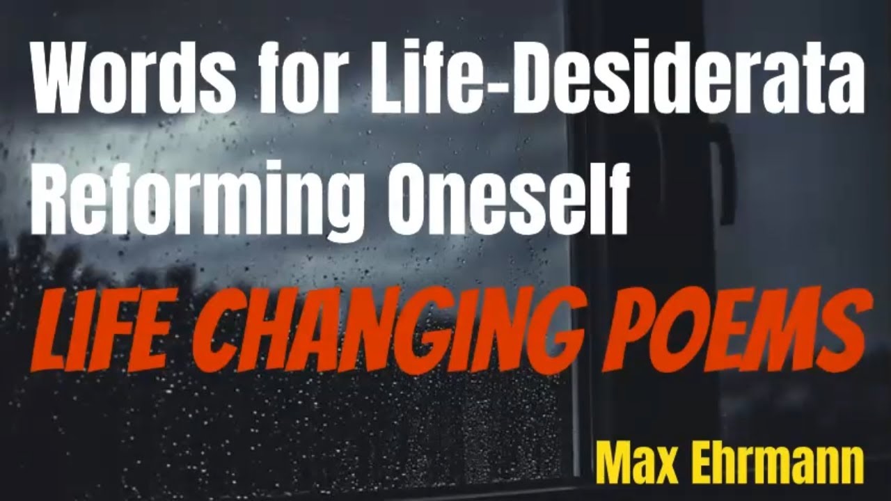 Life Changing Poems For Inspiration|Best Inspirational Poems| Top Poems ...